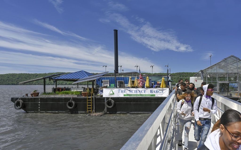 Science Barge - Groundwork Hudson Valley